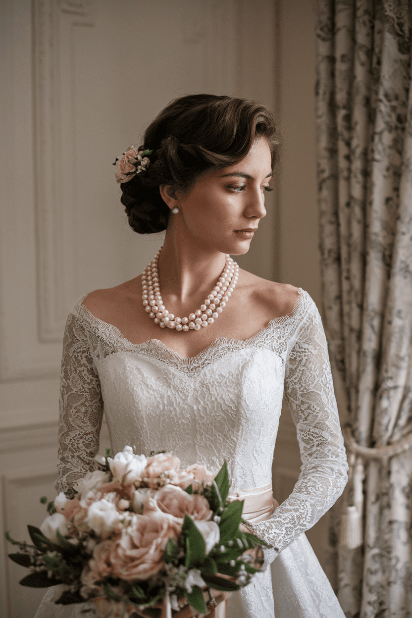 8 Bridal Jewelry Styles: Pearls vs. Diamonds for Your Perfect Look ...