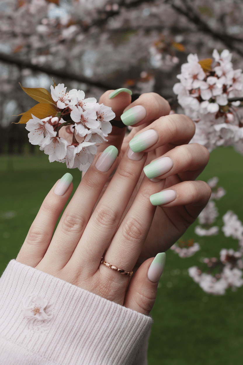 18 Bright and Beautiful Spring Ombre Nail Ideas You'll Adore ...