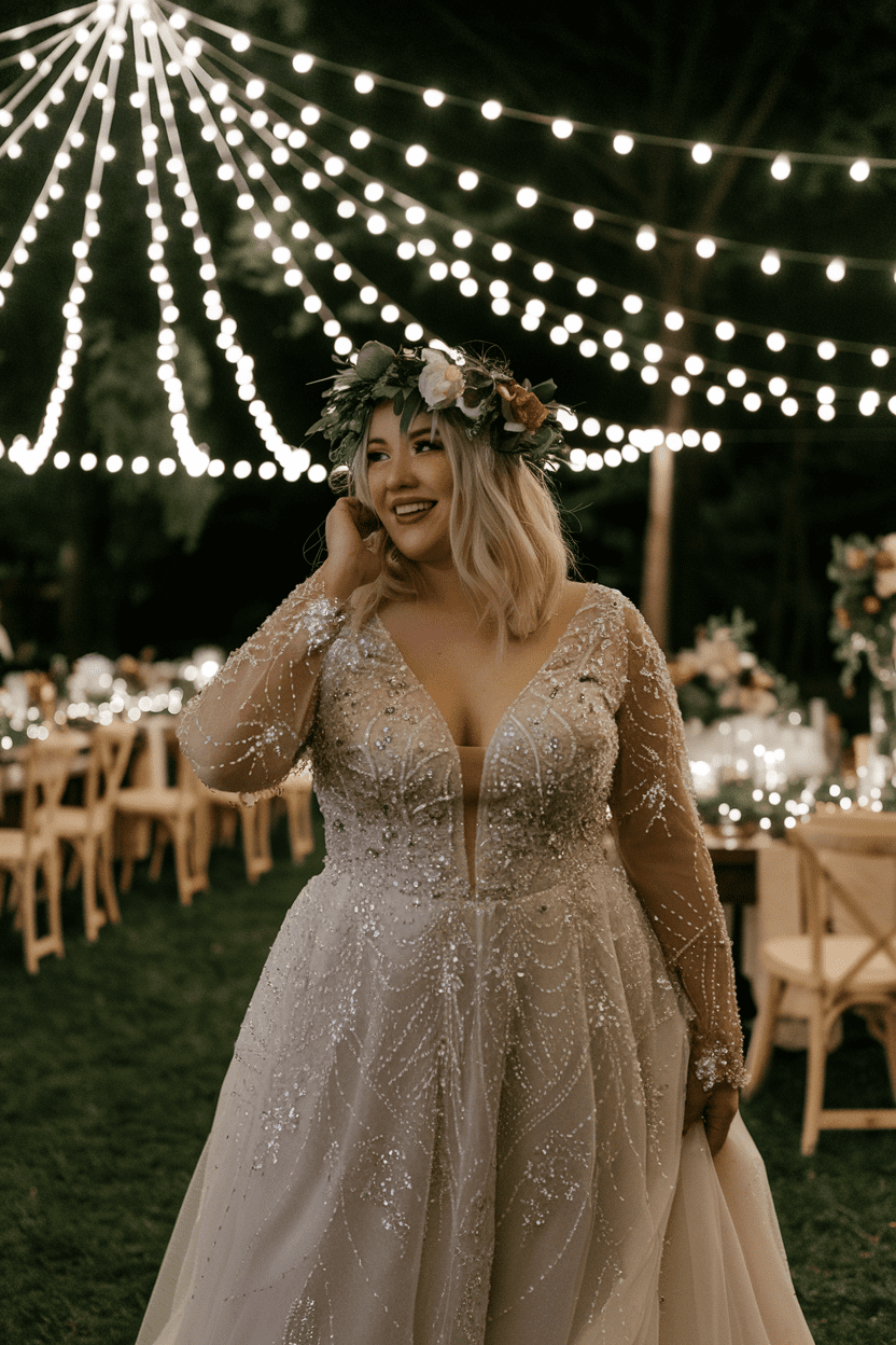18 Boho Plus Size Wedding Dresses for Free-Spirited Curvy Brides ...