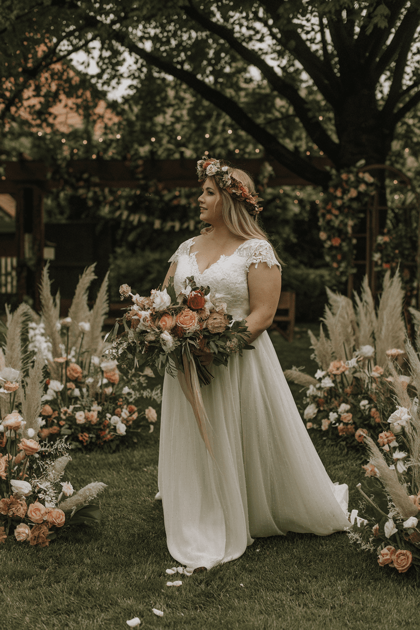 18 Boho Plus Size Wedding Dresses for Free-Spirited Curvy Brides ...