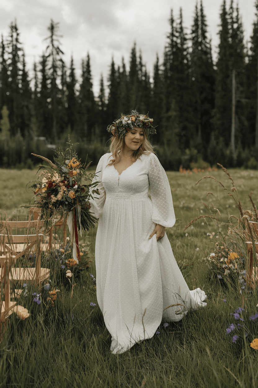 18 Boho Plus Size Wedding Dresses for Free-Spirited Curvy Brides ...