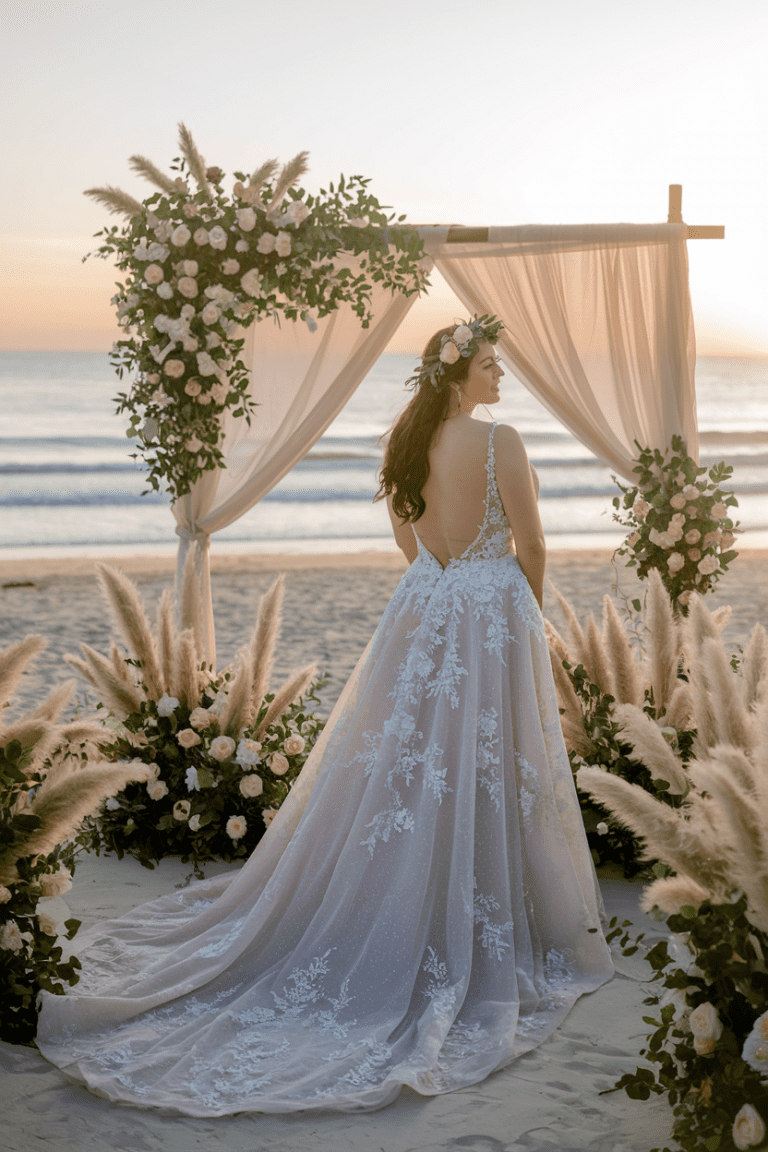 18 Boho Plus Size Wedding Dresses for Free-Spirited Curvy Brides ...