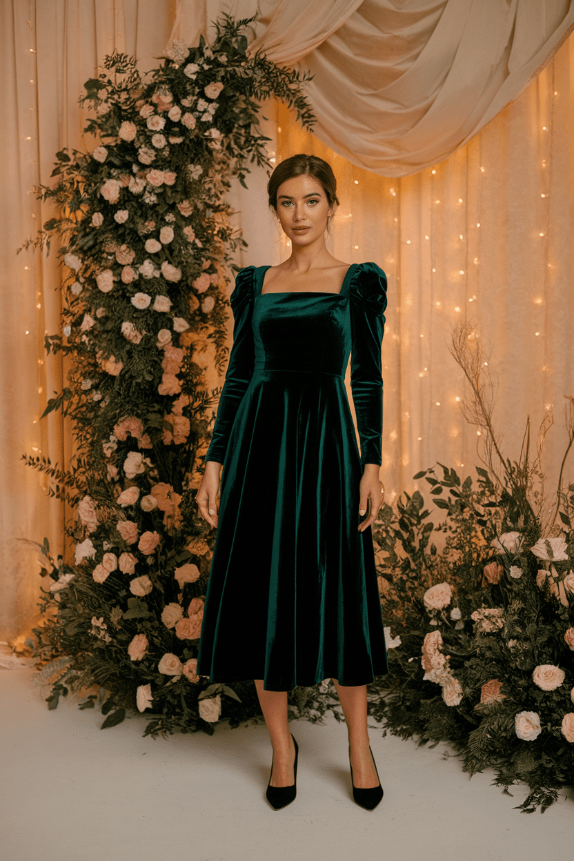 18 Elegant Winter Dress Ideas For December Weddings That Are Peak Chic ...