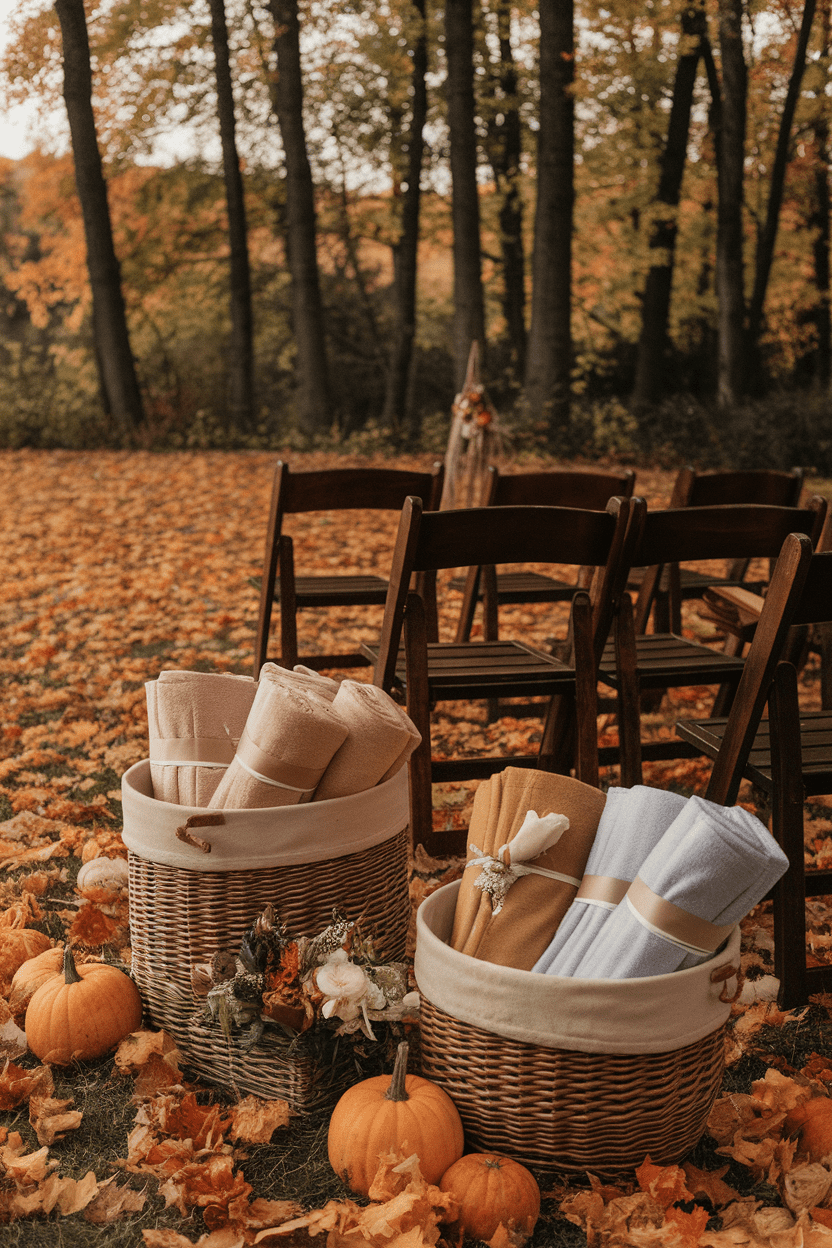 16 Gorgeous Ways to Style an Outdoor Fall Wedding Ceremony ...