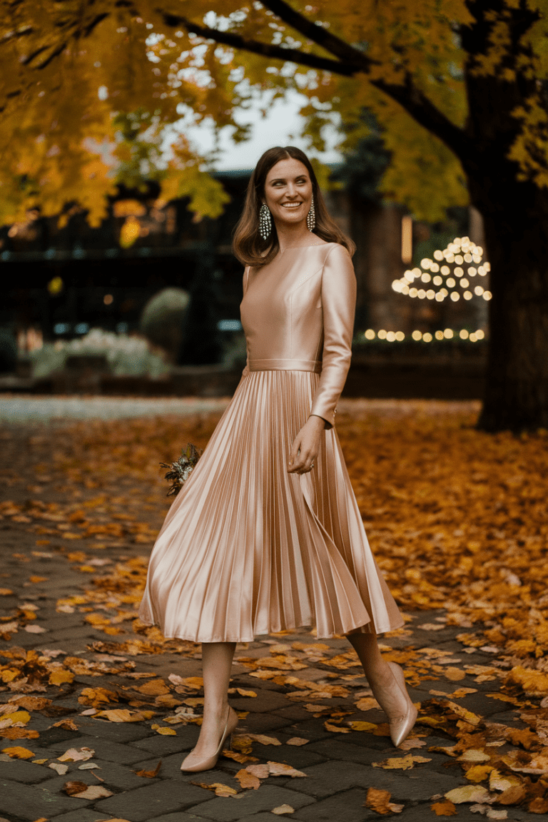 12 Must-Have Midi Dresses for Autumn Weddings - lovesaidyes.com