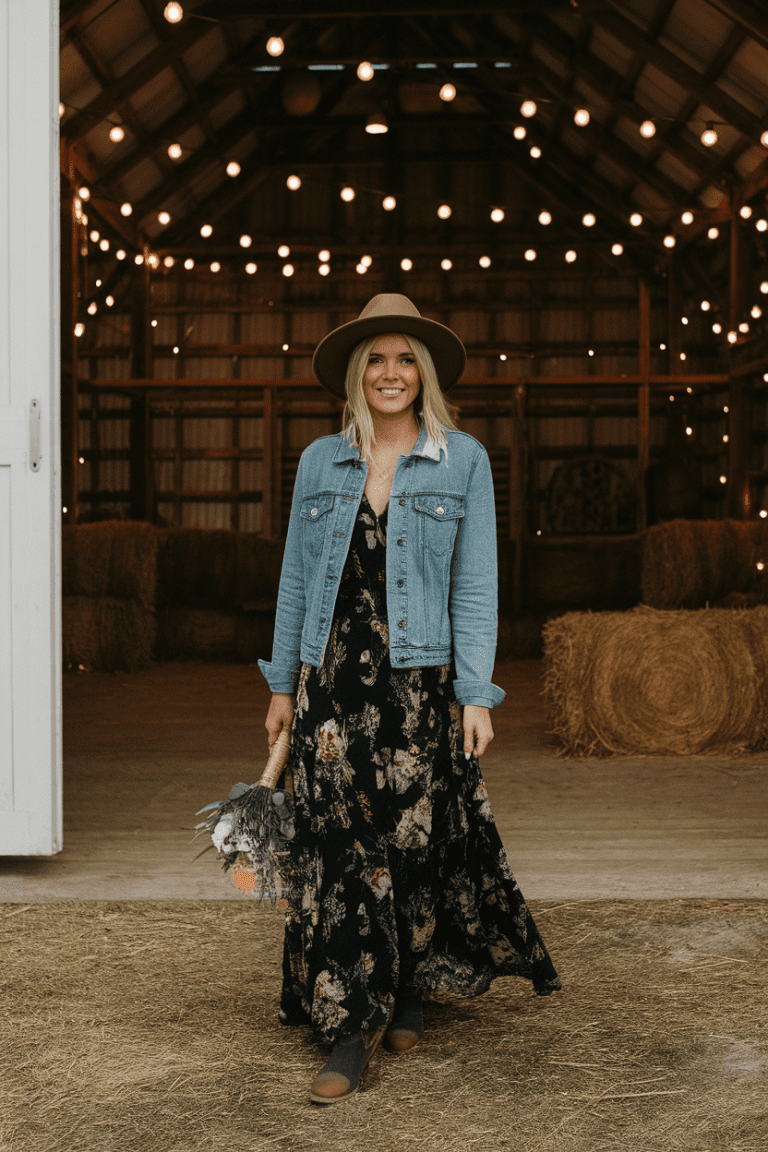 Rustic Fall Wedding Guest Outfit Ideas for Barn & Vineyard Venues ...
