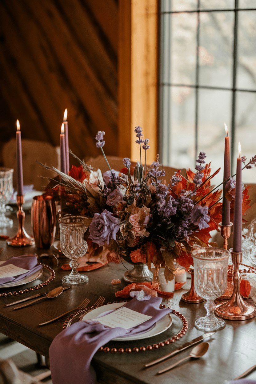 10 Unexpected Fall Wedding Color Combos That Actually Work ...