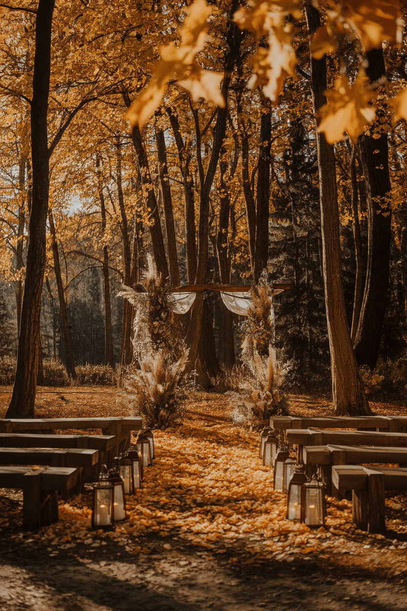 12 Rustic Fall Wedding Ideas That Don’t Involve a Barn - lovesaidyes.com