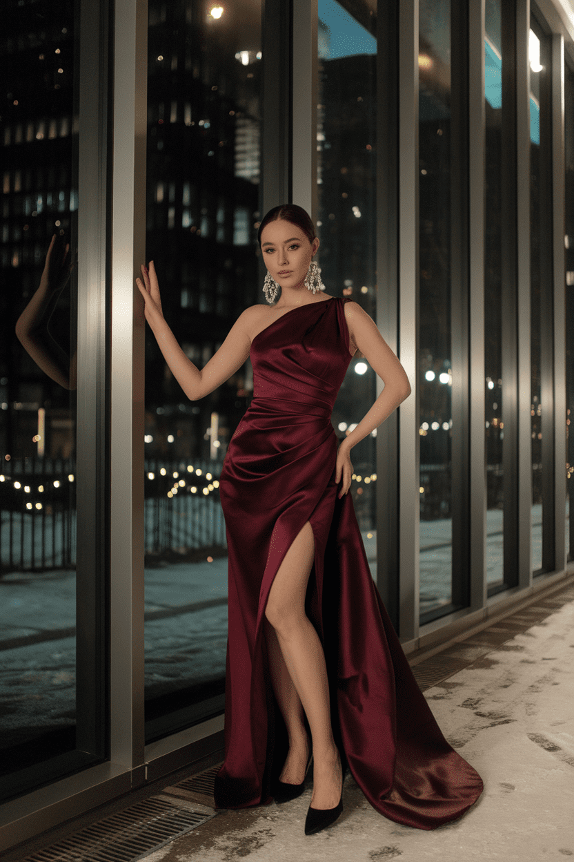 22 Classy Winter Wedding Guest Dresses for an Upscale Look ...